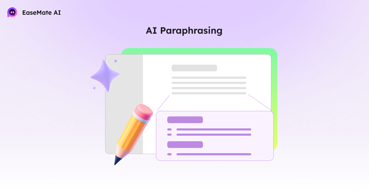 EaseMate AI Paraphraser: Free AI Text Paraphraser, No Sign-up