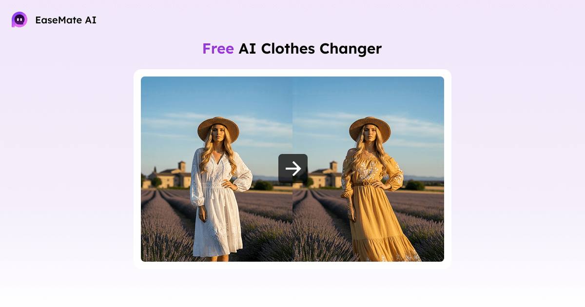 AI Clothes Changer: Change Outfits in Photos Instantly Free Online - EaseMate AI