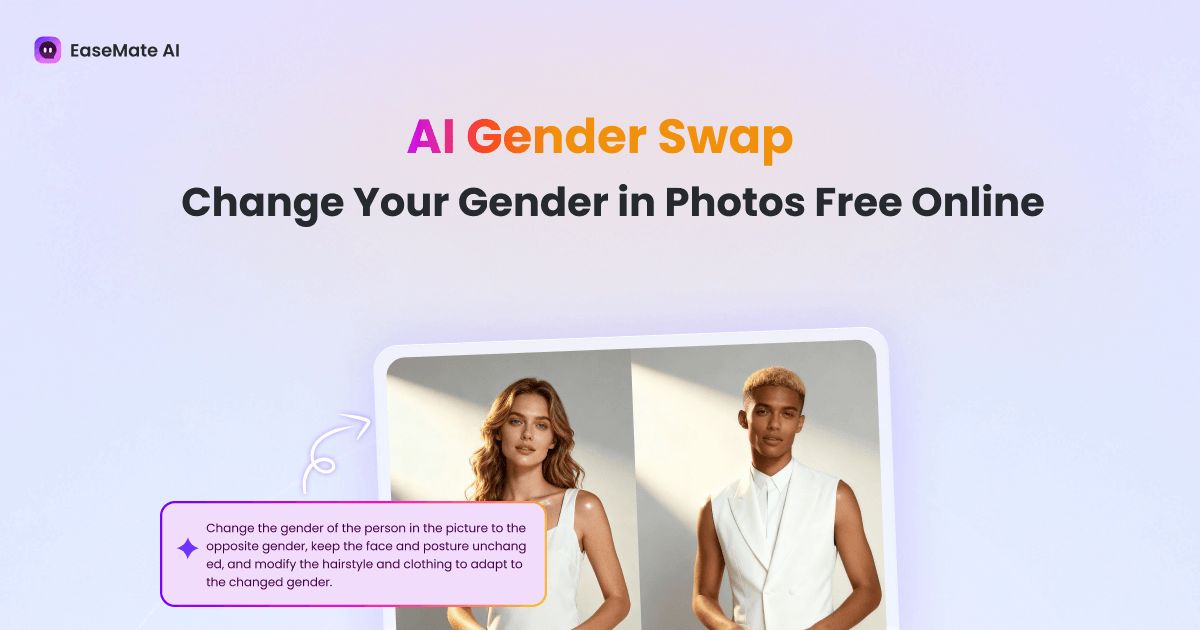 Gender Swap: Change Your Gender in Photos Free Online, No Sign-up ...