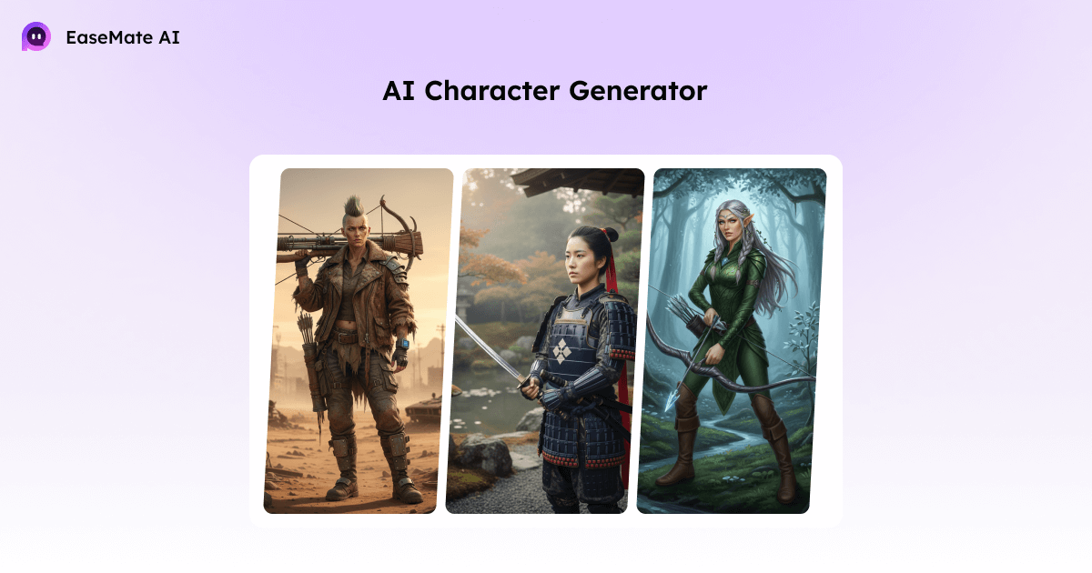 AI Character Generator: Create AI Character for Free Online - EaseMate AI