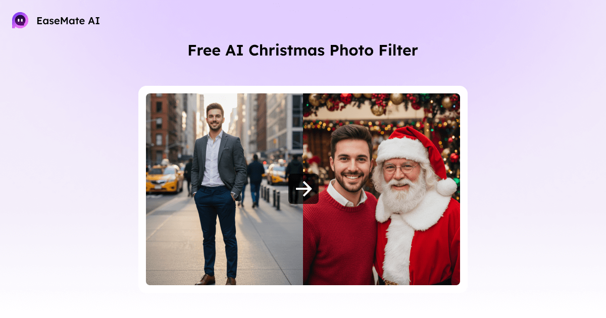 Julfilter: Skapa AI-julbilder gratis online - EaseMate AI