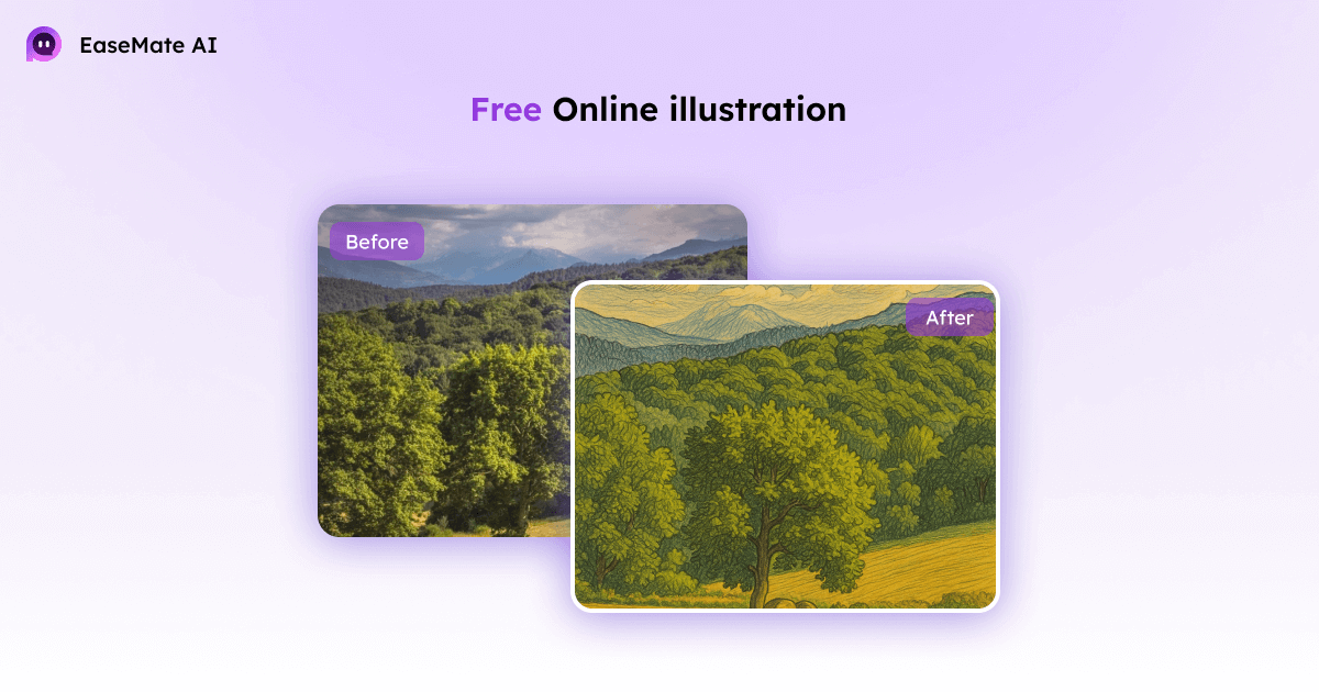 Photo to Illustration: Create Illustrations for Free Online - EaseMate AI