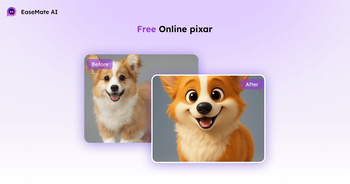 EaseMate AI Photo to Pixar: Your Free Online Pixar AI Generator