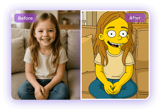 EaseMate AI Photo to Simpsons: Your Free Simspons Filter
