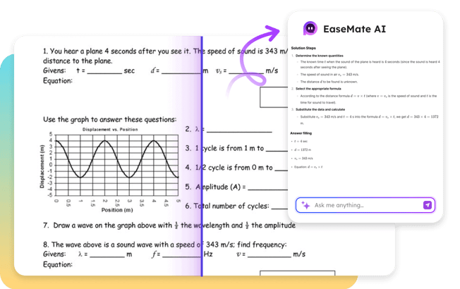 EaseMate AI Physics Solver: AI-Powered Physics Problem Solver & Helper
